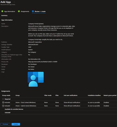 Intune Deploy Company Portal For Windows Thedxt