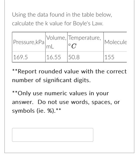 Solved Using the data found in the table below, calculate | Chegg.com