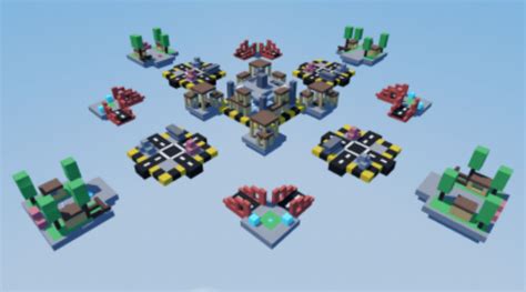 Все карты в Roblox Bedwars