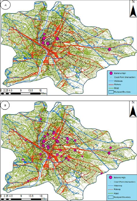 Fig A 6 Blackspot Location Using Point Density Estimation A And Download Scientific Diagram