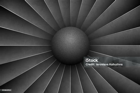 제트 엔진 터빈 가로 배경입니다 비행기 모터 전면 보기 자세한 벡터 일러스트 레이 션 항공기 터보 비행기 기계 전원의 팬 비행기에 대한 스톡 벡터 아트 및 기타 이미지