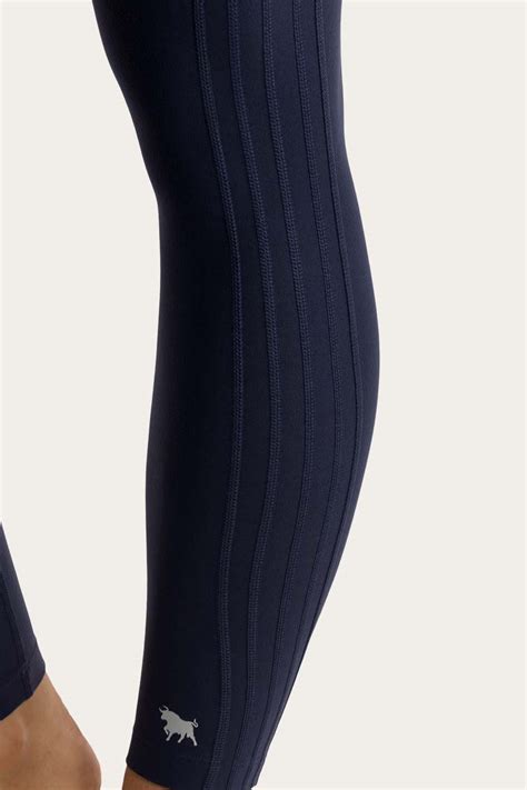 Ringers Western Kiara High Rise Cropped Ankle Grazer Tights Ink
