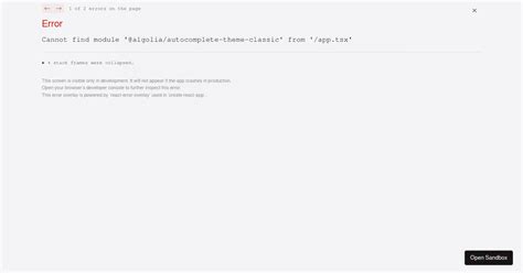 Algoliaautocomplete Example Playground Codesandbox