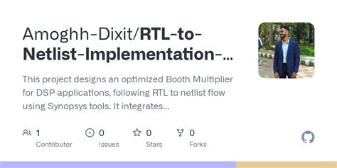 Github Amoghh Dixitrtl To Netlist Implementation Of Booth Multiplier Using Synopsys Tools