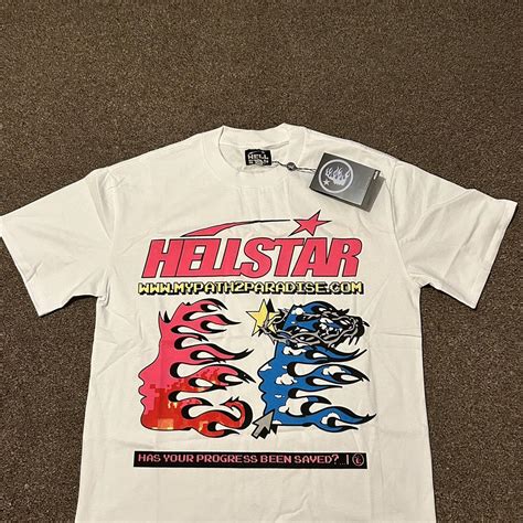 Brand New Hellstar Pixel Tee Depop