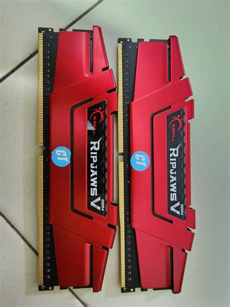 4gb X2 G Skill Ripjaws Ddr4 Computers And Tech Desktops On Carousell