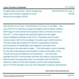 CSN EN IEC 61131 9 Ed 2 Programmable Controllers Part 9 Single