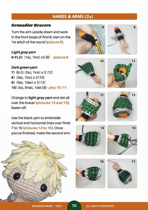 CROCHET PATTERN INSPIRED AMIGURUMI KATSUKI BAKUGO Crochet Tutorial