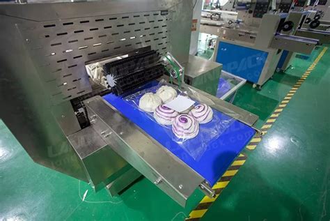 Automatic Flow Wrapping Machine With Labeling Function