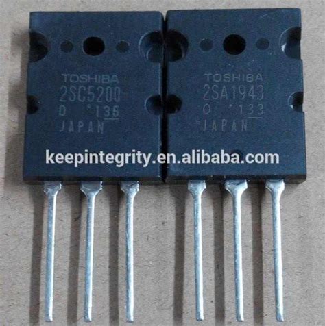 Original C5200 Audio Amplifier 2sa5200 And 2sc5200 Transistors