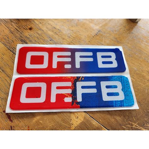 Logo Offb Decar Logo Dán Xe Chữ Offb L01 Shopee Việt Nam