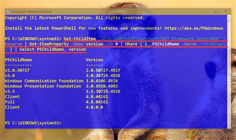 How To Check Net Version On Cmd Powershell Or Regedit