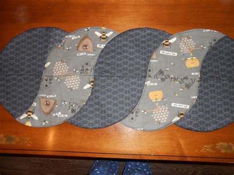 Bee Themed Twisted Braid Table Runner Unique Design Etsy