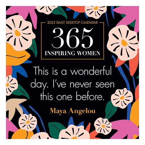 Inspiring Women Daily Desktop Calendar Etsy