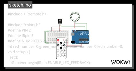 Ir Ring Wokwi Esp32 Stm32 Arduino Simulator