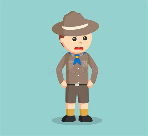 Scout Pose Stock Illustrations 168 Scout Pose Stock Illustrations
