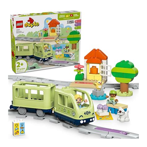 Lego Duplo Town Interactive Adventure Train 57 Pieces 10427 Image 1
