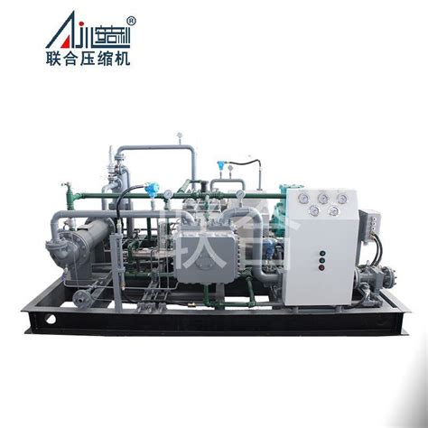 Balanced Structure Water Cooling Ammonia Compressor Special Gas