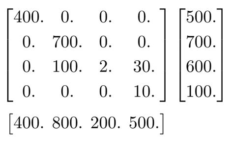 Vertical Alignment Aligning Matrices Tex Latex Stack Exchange