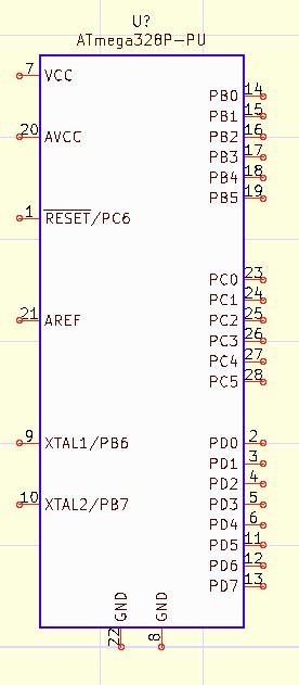 Bare ATMega P Schematic Request For Comment Hardware Development Arduino Forum