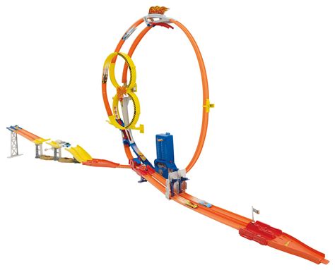 Amazon Hot Wheels Super Loop Chase Race Trackset Toys Games