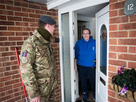 Royal Air Force Personnel From Raf Wittering Are