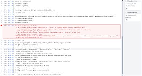 Class Probability Filter W Missing Particle Stacks Particle Picking