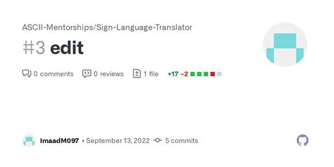 Edit By Imaadm097 · Pull Request 3 · Ascii Mentorships Sign Language