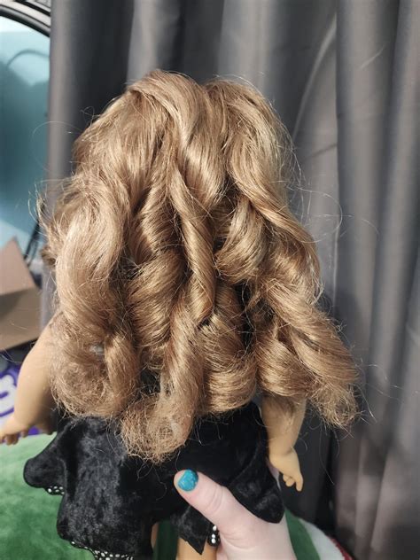 First Time Ive Ever Used Rollers To Curl Ag Doll Hair Ramericangirl