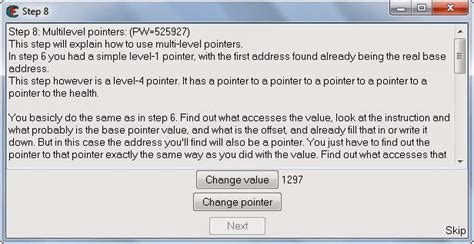 Tutorial Cheat Engine Step 8 Multilevel Pointer Tentang Apa Saja