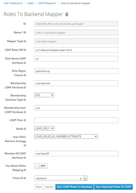 LDAP Integration With Keycloak JANUA