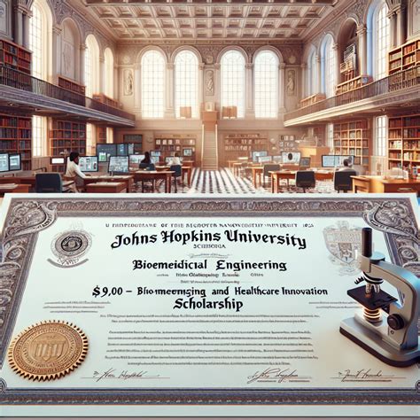 9000 Biomedical Engineering And Healthcare Innovation Scholarship At