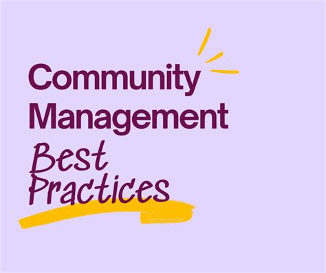 Community Management Best Practices