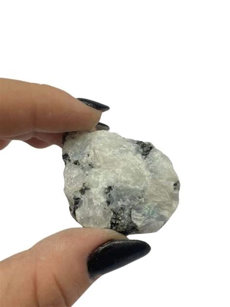 Pedra Da Lua Bruta Pequena Casa Das Pedras Rs Cristais Acessórios E Decoração