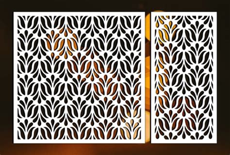 Design Pattern Panel Screen D Model Vector Files