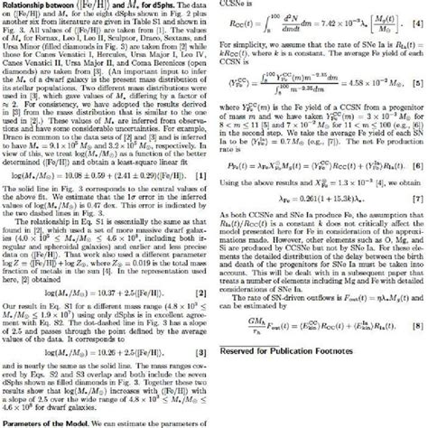 The Relationship Between Log M ∗ M ⊙ And Download Scientific Diagram
