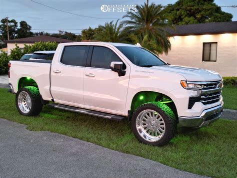 2022 Chevrolet Silverado 1500 With 22x10 25 American Force Atom Ss And