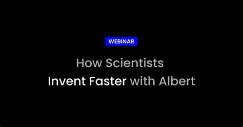 Albert Invent The R D Platform Built For Chemists