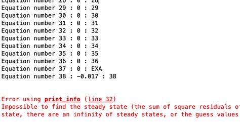 Permanent Shock Impossible To Find The Steady State Perfect Foresight Simulations Dynare Forum