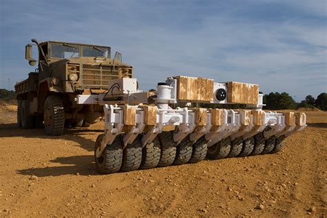 Landmine And IED Rollers Humanistic Robotics Inc
