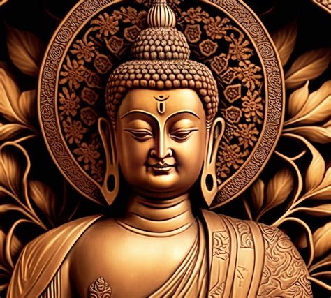 Premium Ai Image Buddha Illustration For Buddha Purnima And Vesak Day Generative Ai