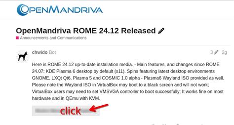 Openmandriva Rome 2412 Released Announcements And Communications
