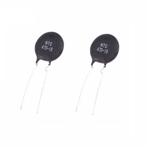 10pcs Ntc Thermistor Resistor Ntc 47d 15 47d15 Thermal Resistor In