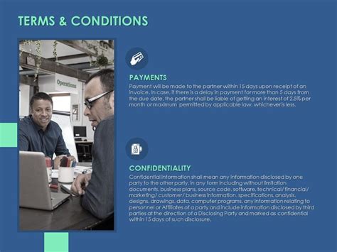 Terms And Conditions Payments Ppt Powerpoint Presentation Slides Show