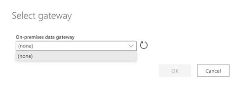 Solved On Premises Data Gateway On A Dataflow Cant Acces Microsoft Fabric Community