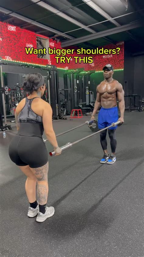 Want Bigger Shoulders Try This