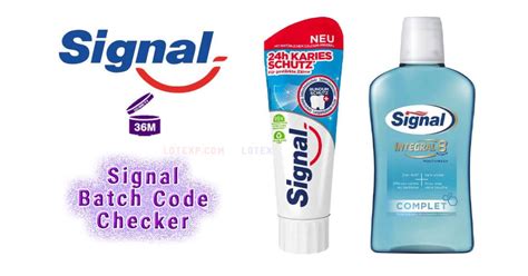 Check Signal Lot Number Cosmetic Calculator Batch Code Checker