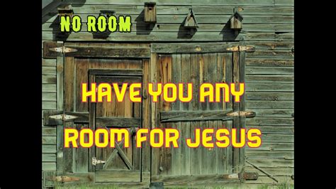 Have You Any Room For Jesus Harmonica Hymns Traditional English