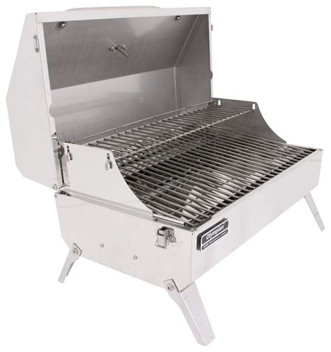 Camco Rv Olympian 6500 Stainless Steel Grill W Quick Connect Hose Lp