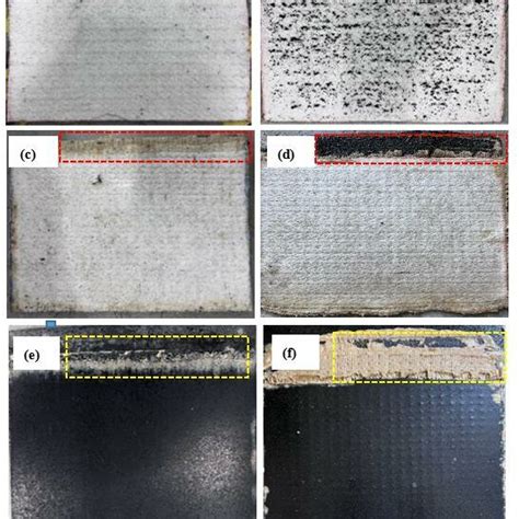 Photographs Of Gcl And Gmx Surfaces After Shearing At 20 ℃ A